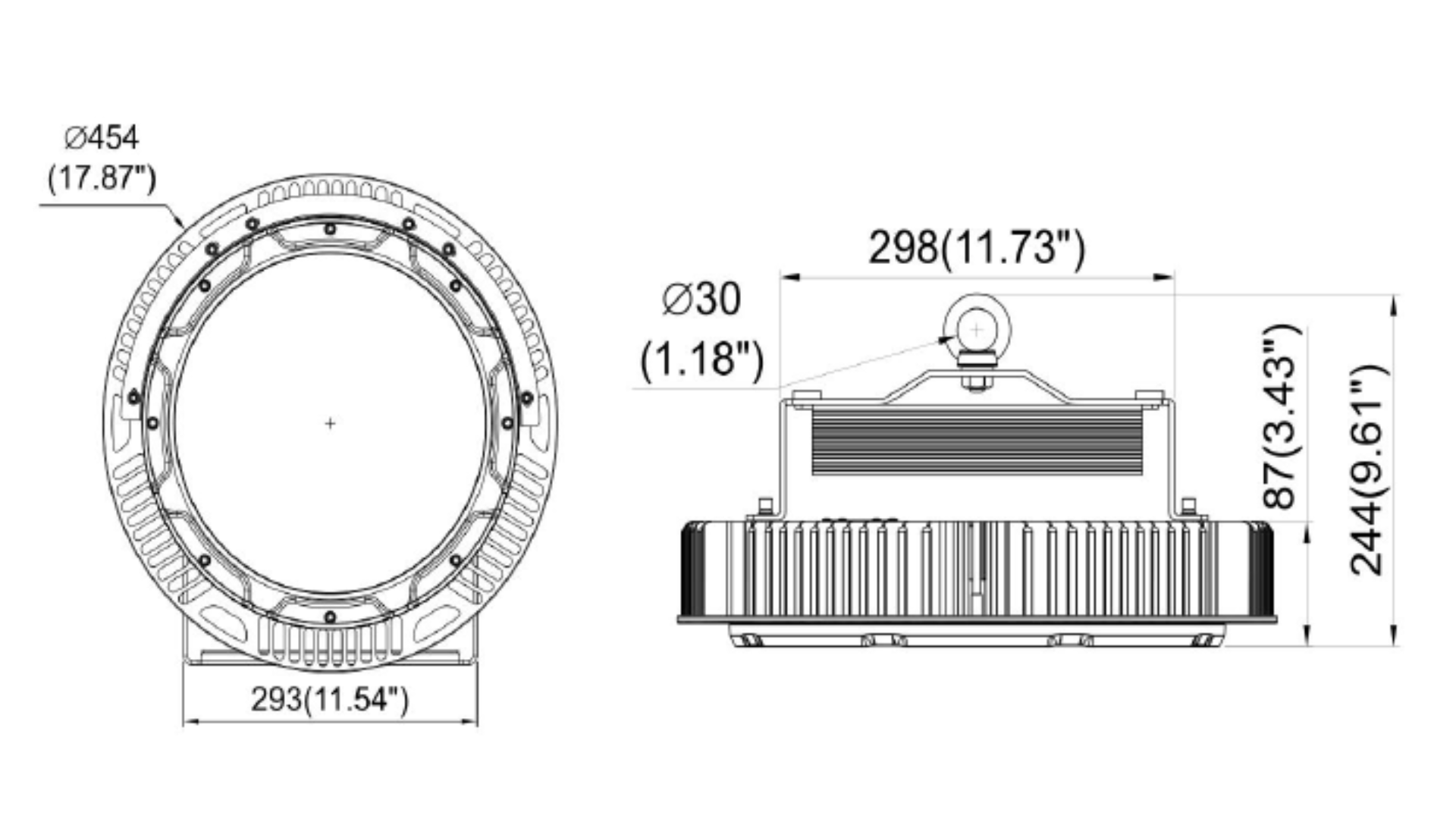 High Bay-HB17-600W-SHV - LEDinAction